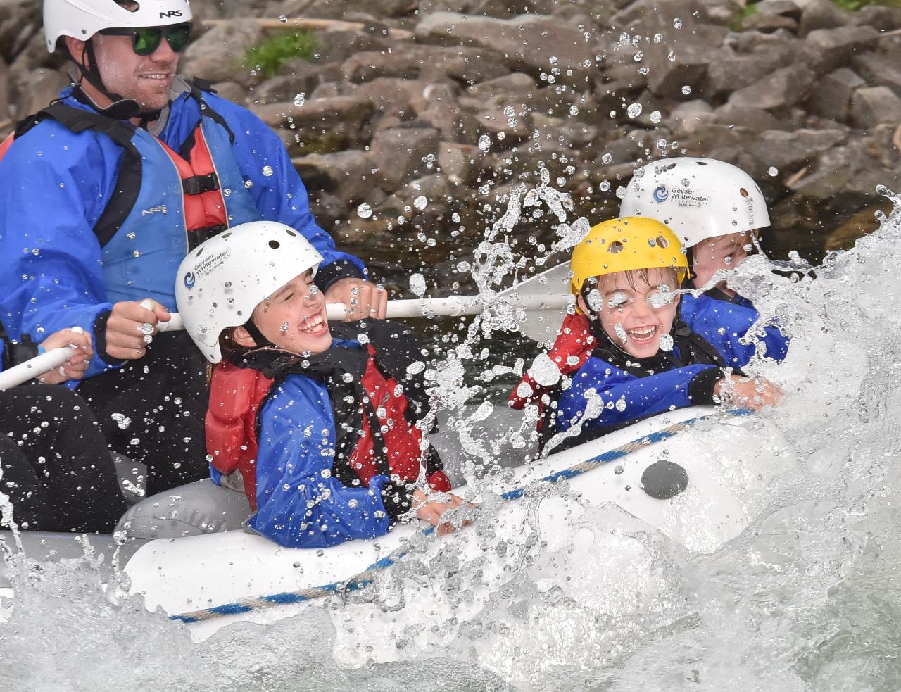 Whitewater Rafting near Yellowstone on the Gallatin River in Big Sky ...