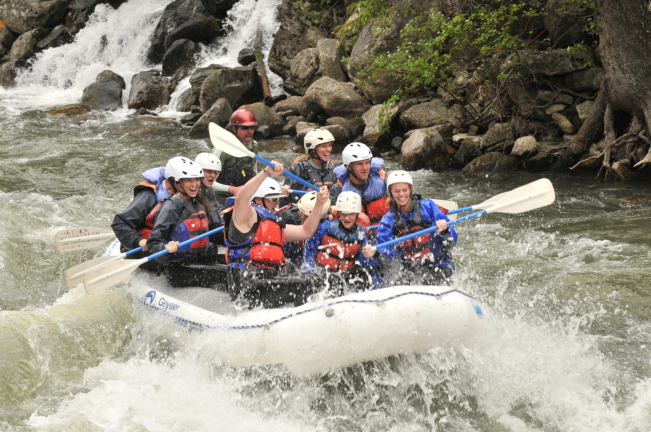 Full Day white water rafting on the Gallatin River near Yellowstone in ...