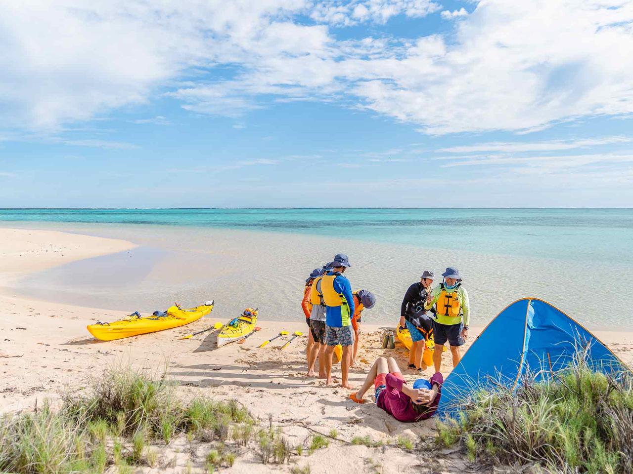2-Day Sea Kayak, Snorkel and Beach Campout