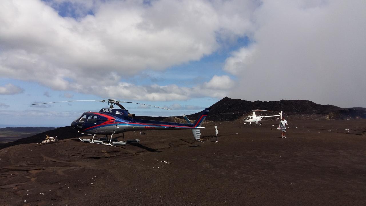 Heli Active Volcano Adventure - Vanuatu Helicopters Reservations