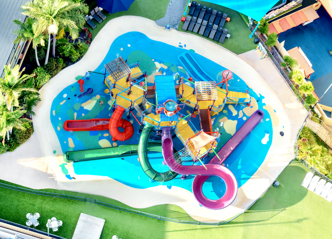 Basic Waterpark Party - POOL VIEW PARTY TABLE (min 10 kids) - Paradise ...