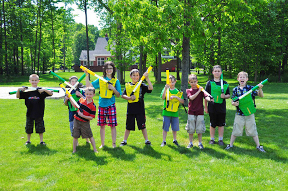 Water Tag Battle - Location: Next to Large Waterpark - Paradise Resort ...