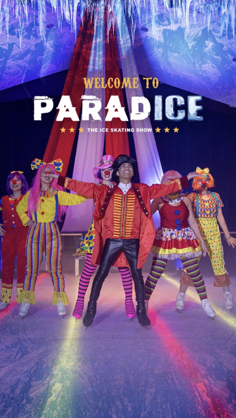 "Welcome to Parad-Ice" - The Variety Ice Skating Show - Paradise Resort ...