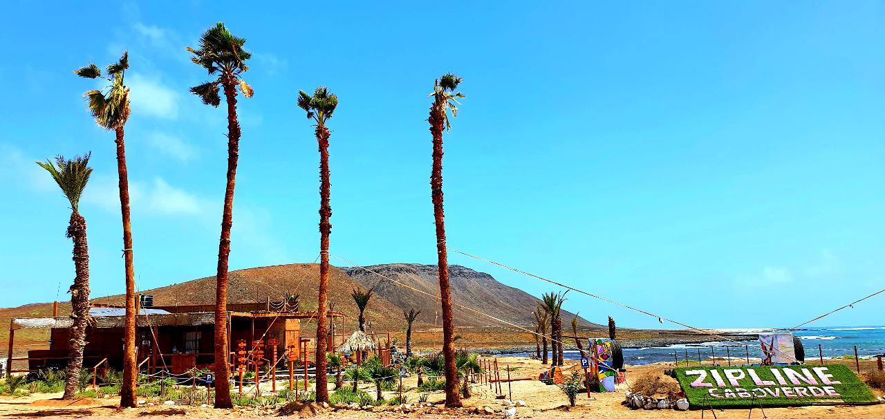 Zipline Cabo Verde - No Limits Adventure/Cabo Tours l.d.a. - Sal Island ...