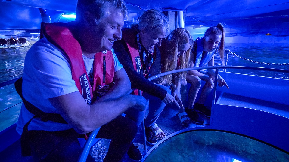 Entry & Glass Bottom Boat Ticket (Age 4+) - AQWA - The Aquarium of ...