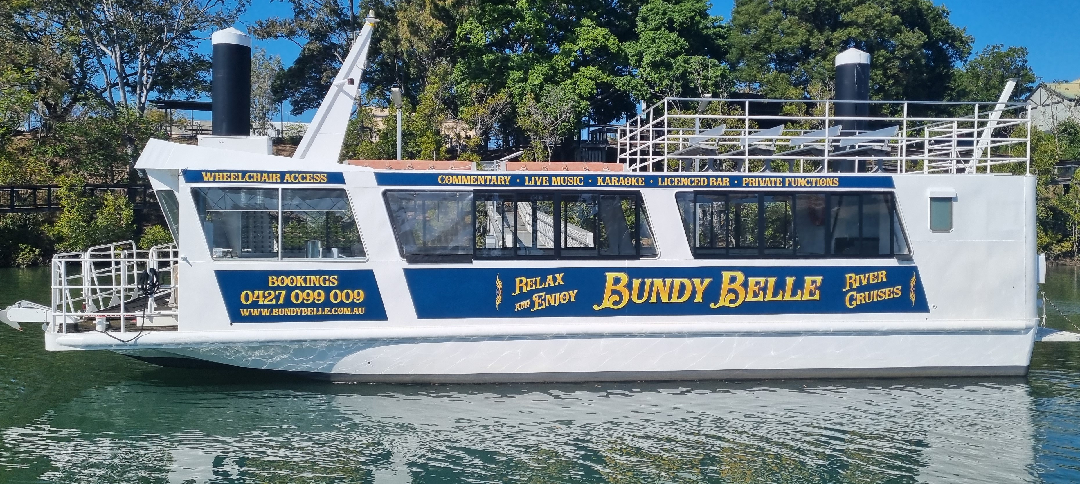 Bundy Belle Fish & Chips Cruise - Bundy Belle River Cruises Reservations