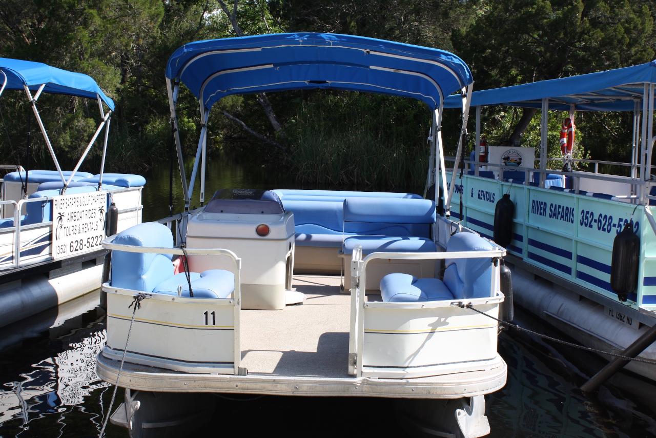 ZZZ FULL DAY 18 Foot 6 Passenger Pontoon 50 hsp motor - River Safaris ...