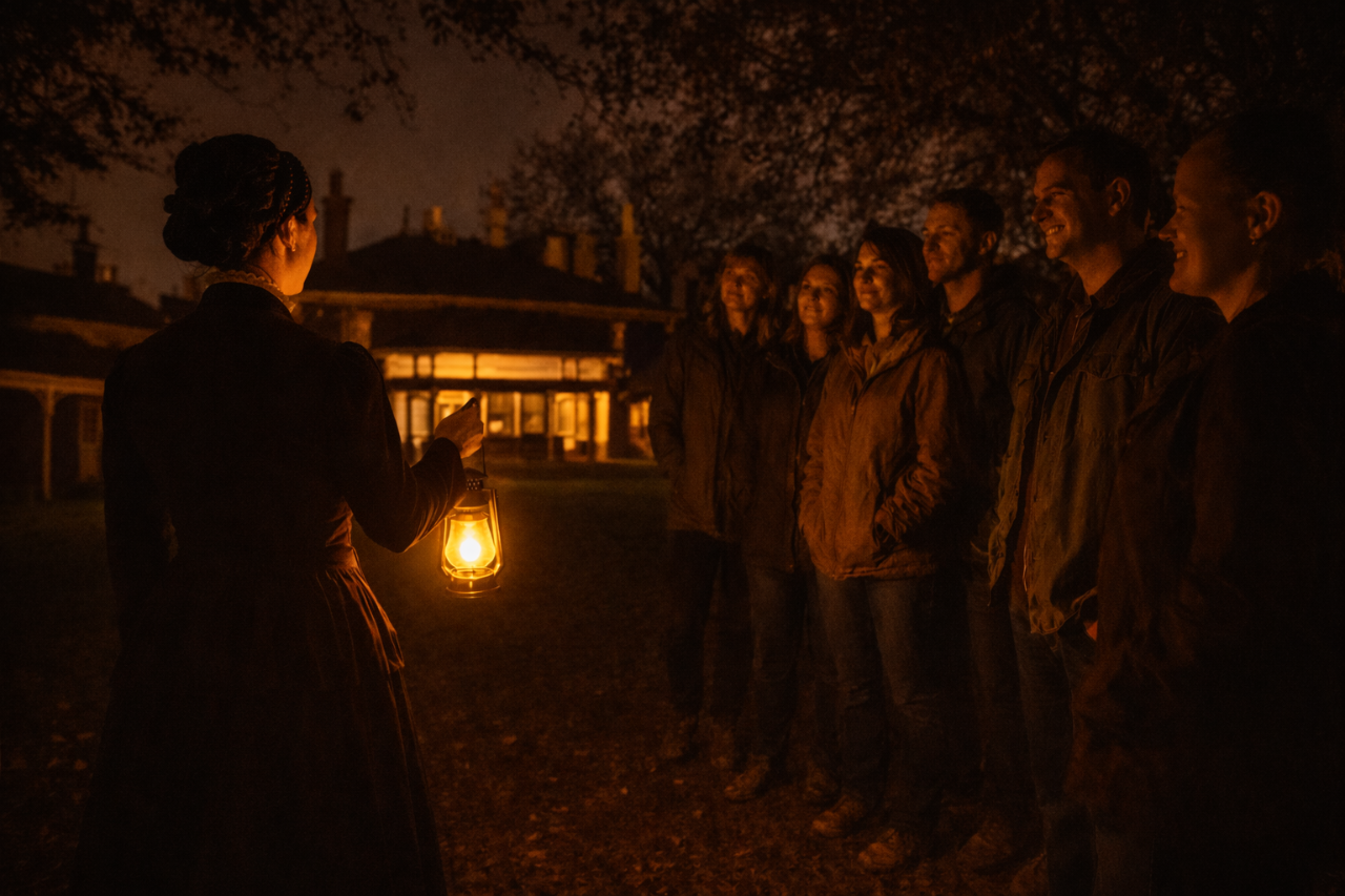 BACCHUS MARSH: Eynesbury Homestead Dark Tales & Ghostly Trails Dinner ...