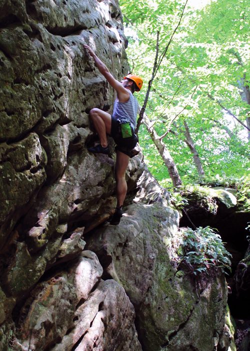 Climbing - High Rock Adventures - Hocking Hills Ecotours Reservations