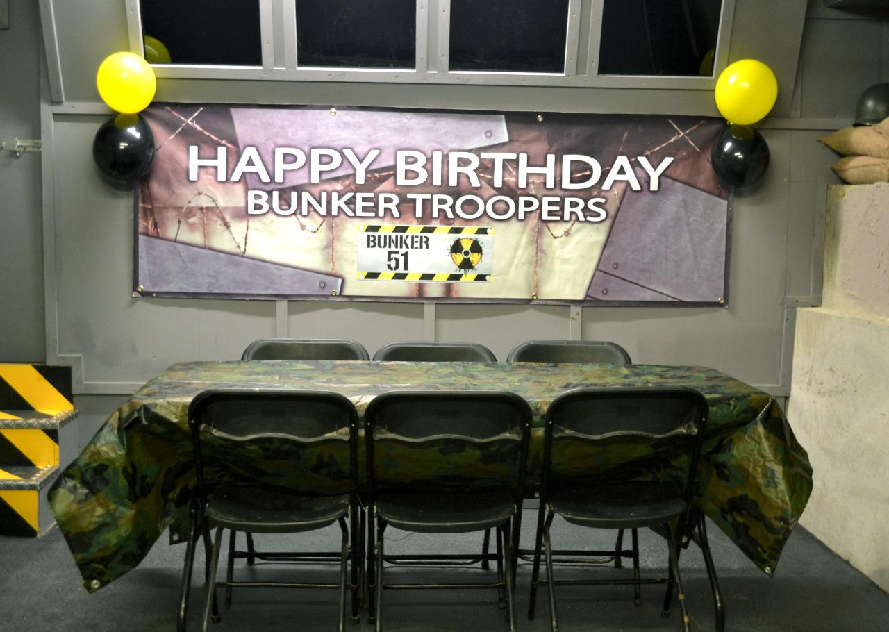 Missile Paintball Party Package - Bunker 51 LTD Reservations