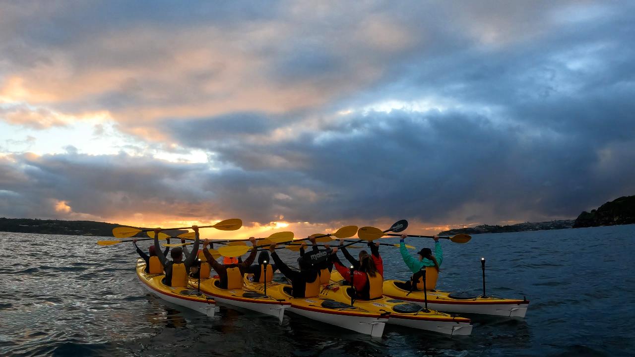 sunrise kayaking tour