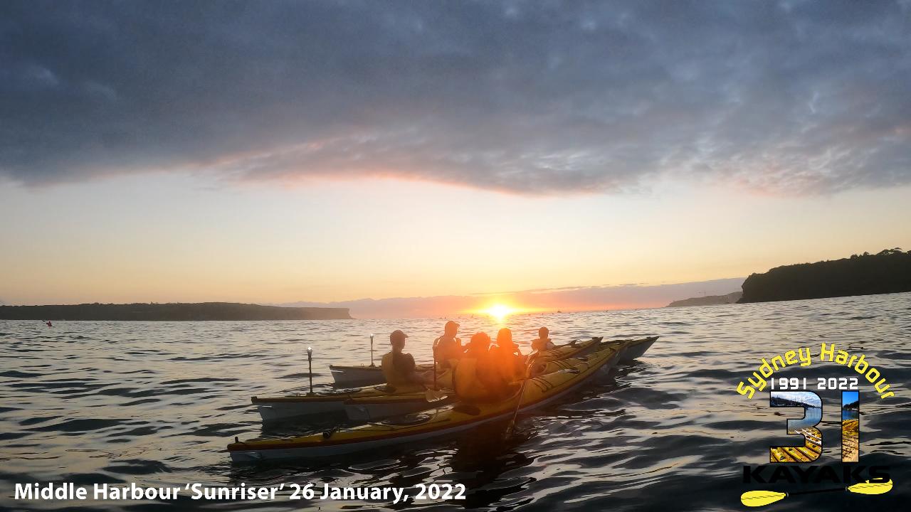 sunrise kayaking tour