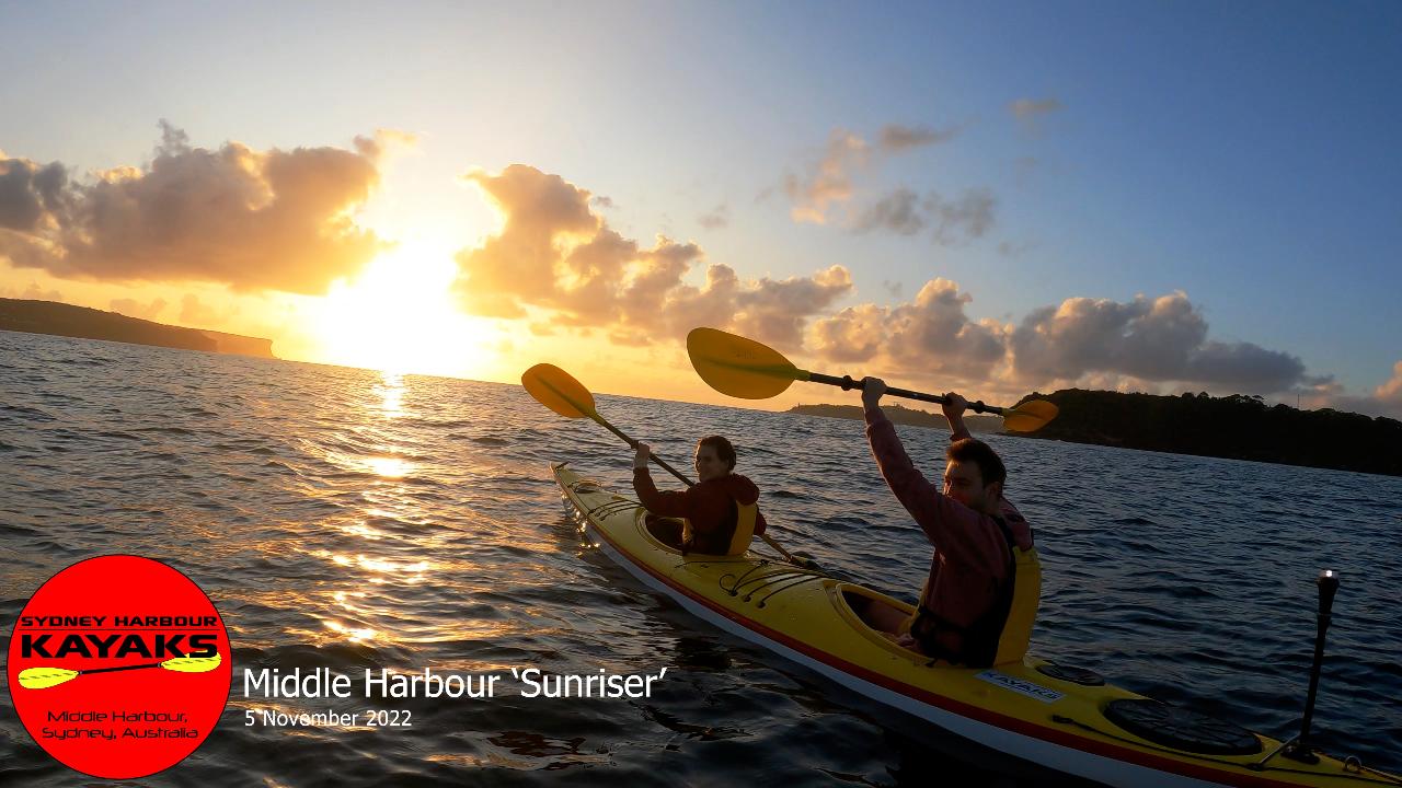 sunrise kayaking tour