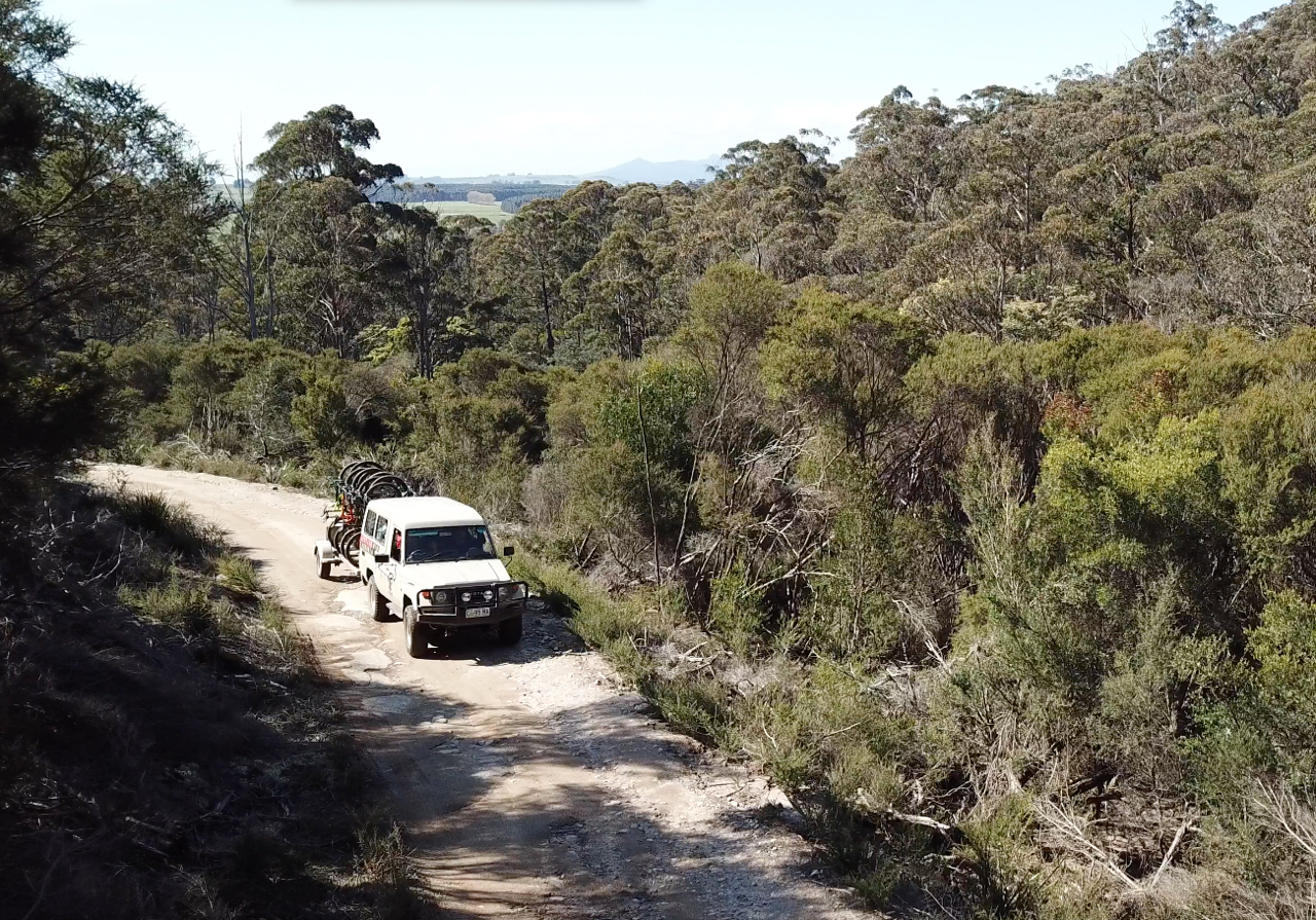 Black Stump Multi-Shuttle - Vertigo Mountain Biking/ Tasmania Reservations
