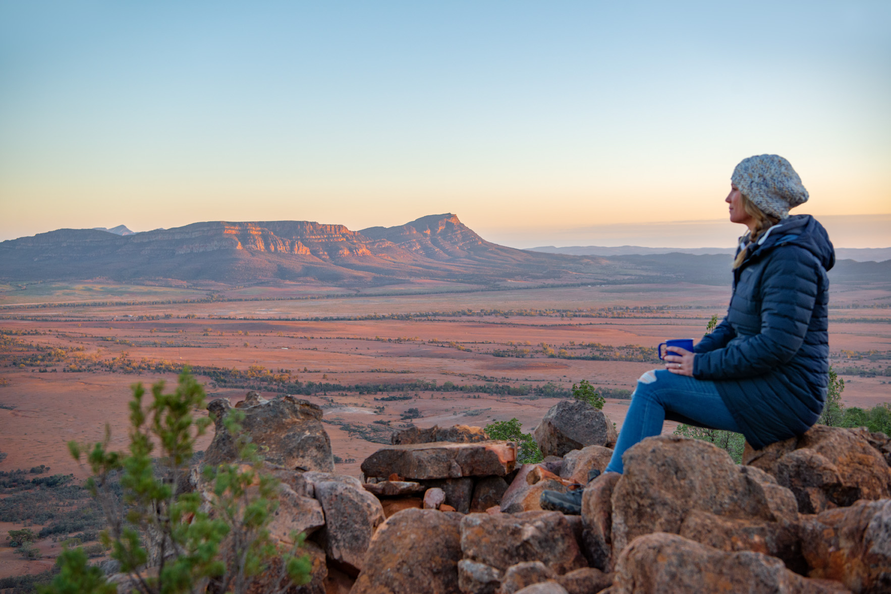 Day's End Flight to Chace Lookout - Rawnsley Park Station: Flinders ...