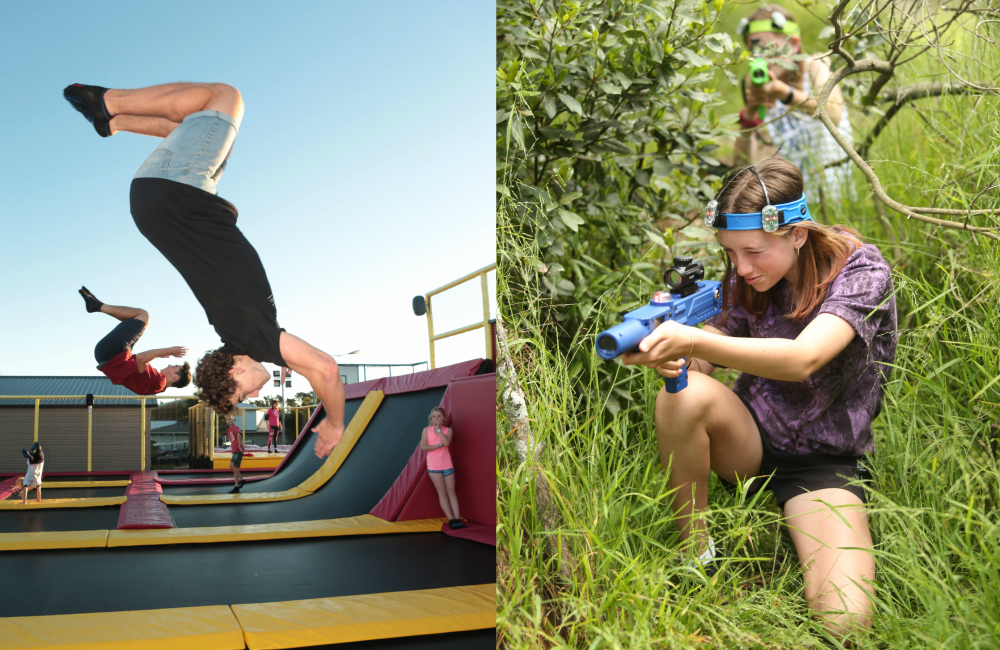 Combo #11 (Trampoline Park 30 & Laser Tag 90) - Pro Karts, Nelson Fun ...