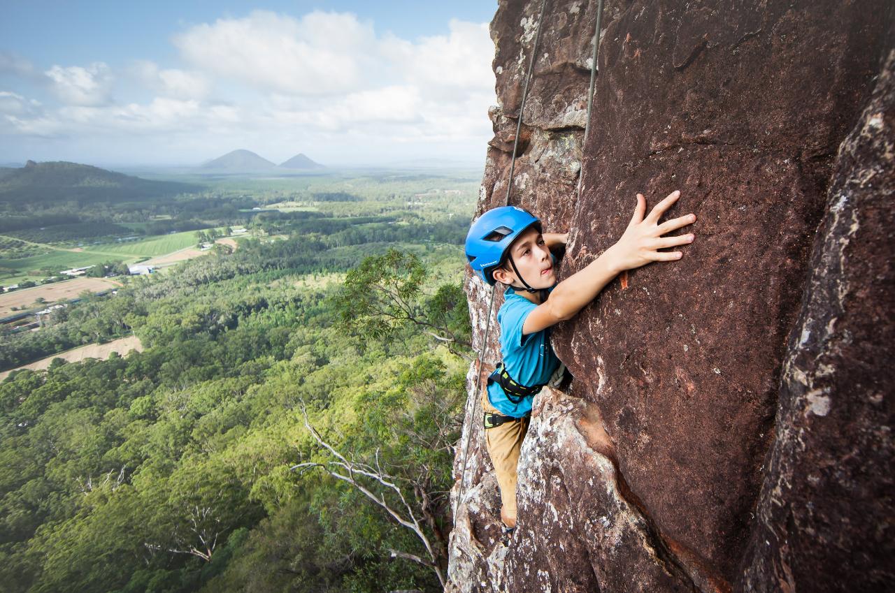 Rock Climbing Mount Ngungun (Glasshouse Mountains) all day activity