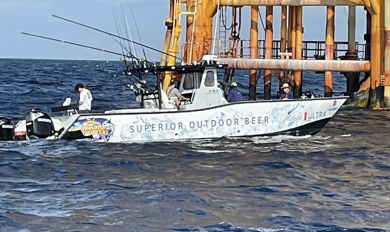 41' Black Catamaran Capt. Jack (FUEL included) - Paradise Outfitters Reservations