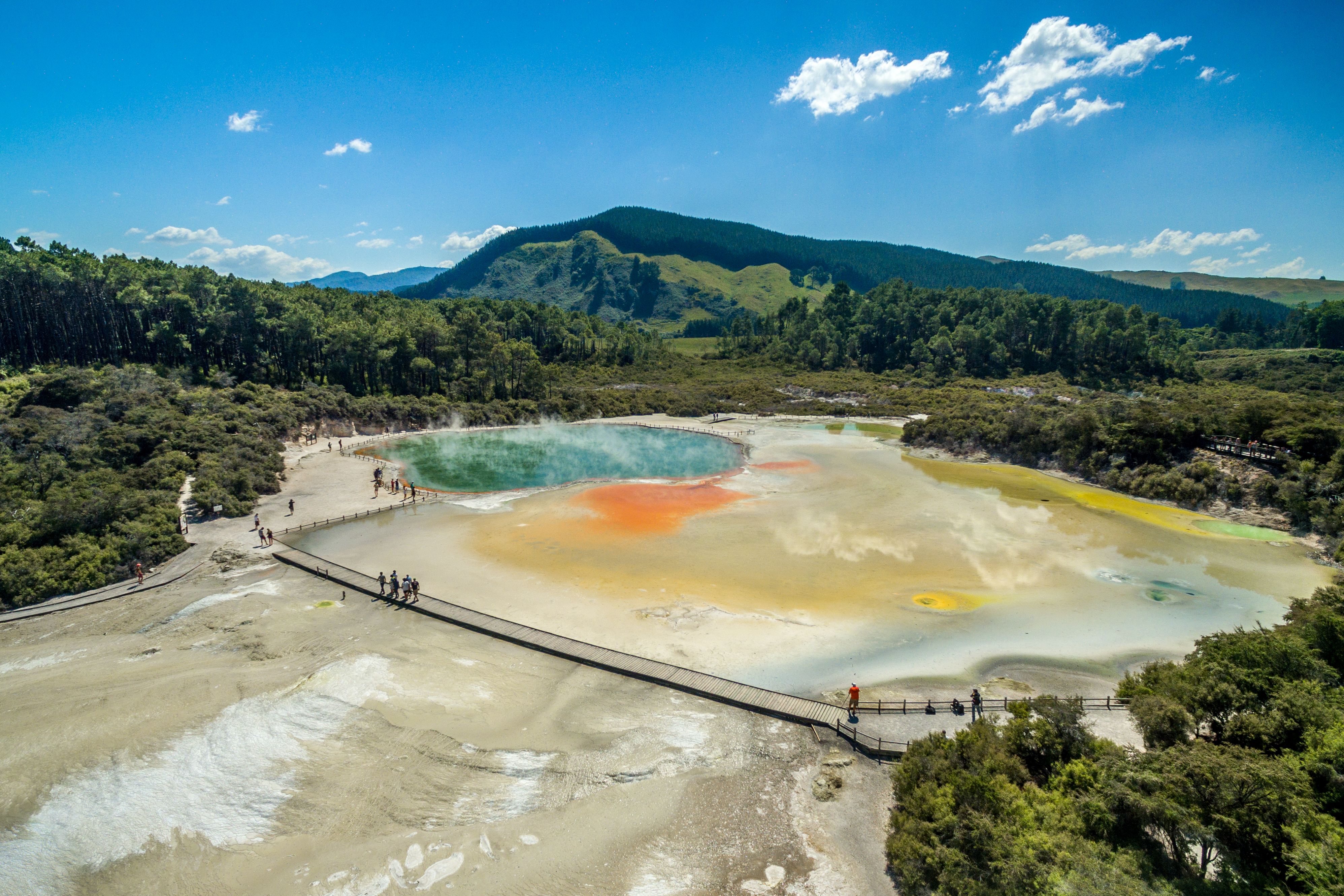 Rotorua Highlights including Wai-O-Tapu & Polynesian Spa