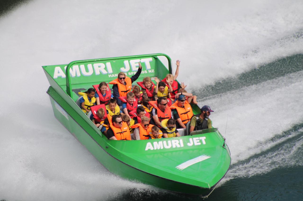 Jet Boating - Jetboat the Gorge Holiday Special - Amuri Jet - Hanmer ...