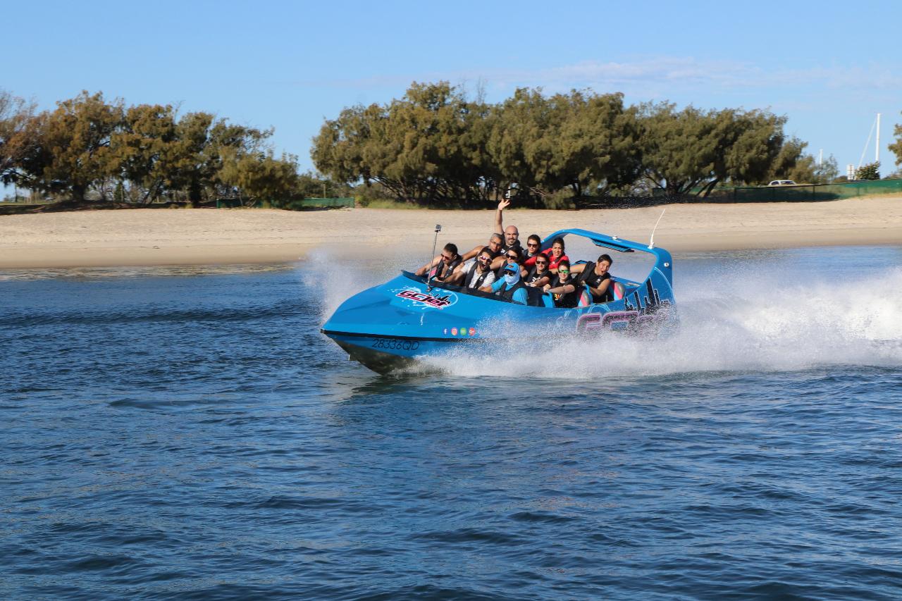 Rapid V8 Jet Boat Ride - GC Jet Boat & Parasail Reservations