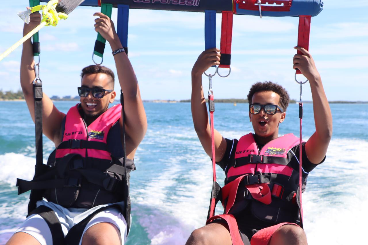 Surfers Paradise Parasail - Tandem - GC Jet Boat & Parasail Reservations