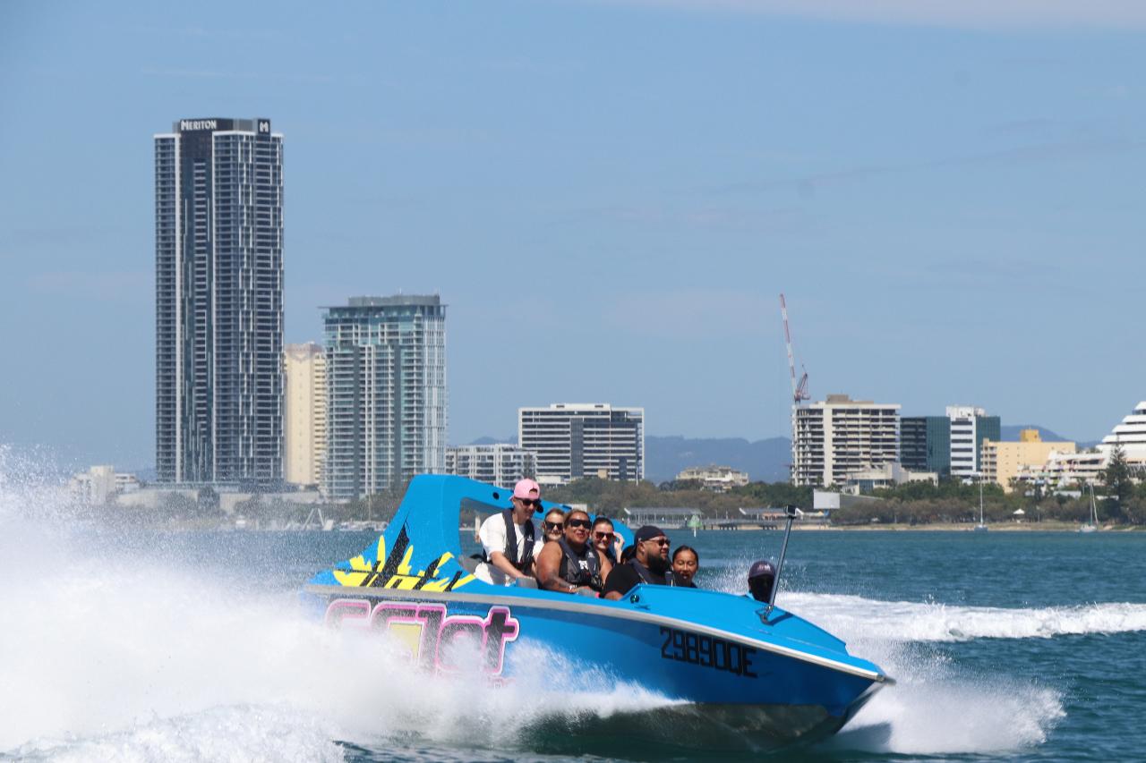 Rapid V8 Jet Boat Ride - GC Jet Boat & Parasail Reservations