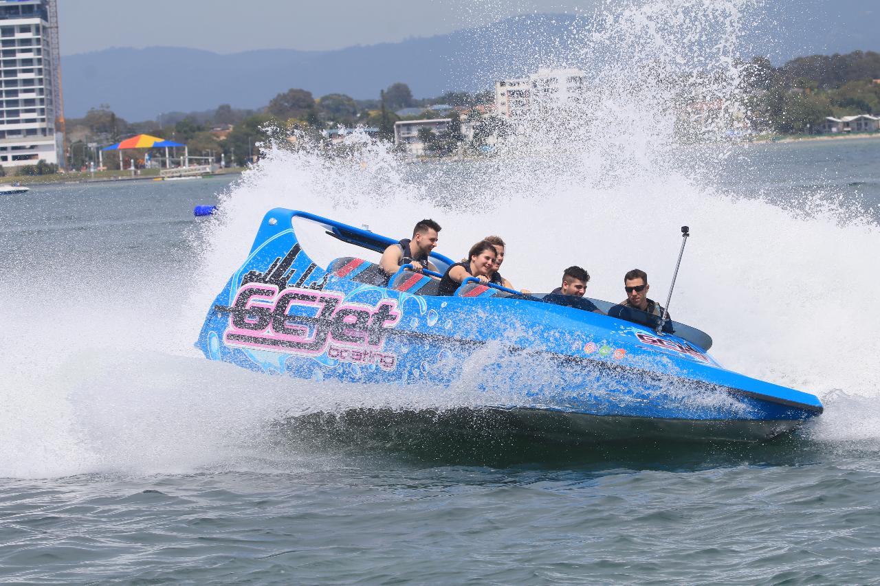 Tandem Parasail + Jet Boat + 30 Minute Jetski Safari - For 2 - GC Jet ...