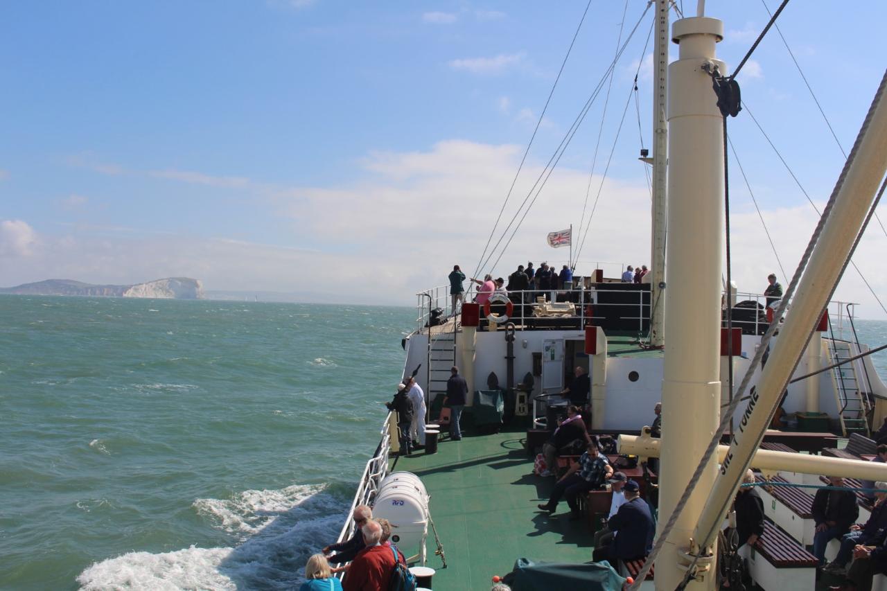 SS Shieldhall - Poole to Southampton - Mon 4th Sept 2023 - Highcliffe ...