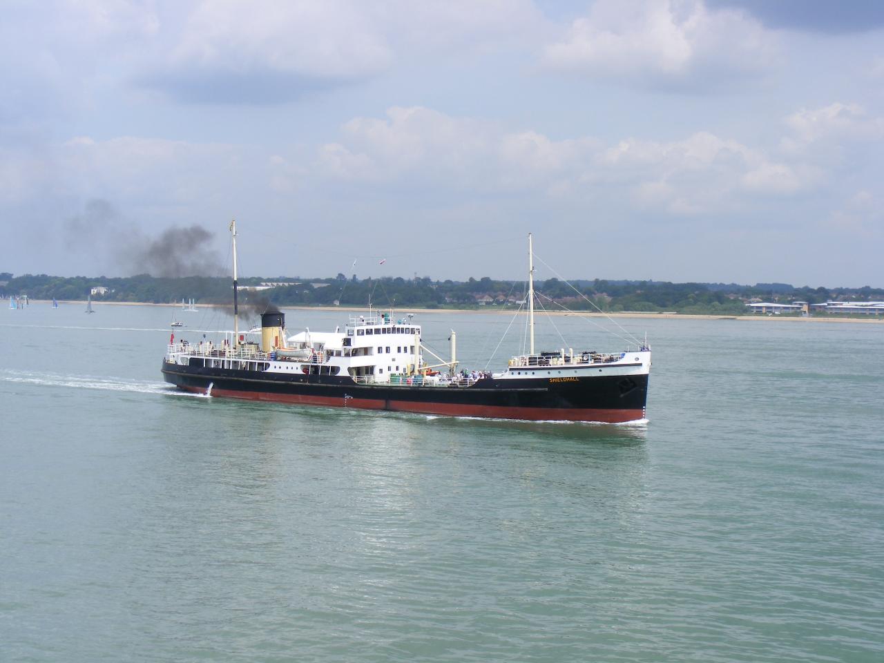 SS Shieldhall Cruise Ship Sailaway OR Saturday Afternoon WestQuay ...
