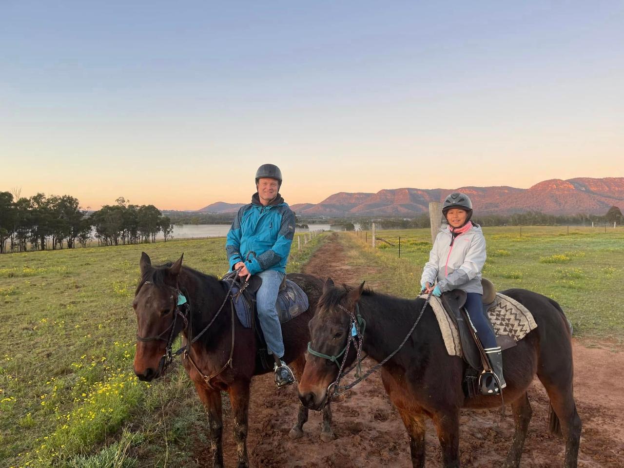 Sunrise Horse Ride - 75-minute Rise and Shine - Hunter Valley Horses ...