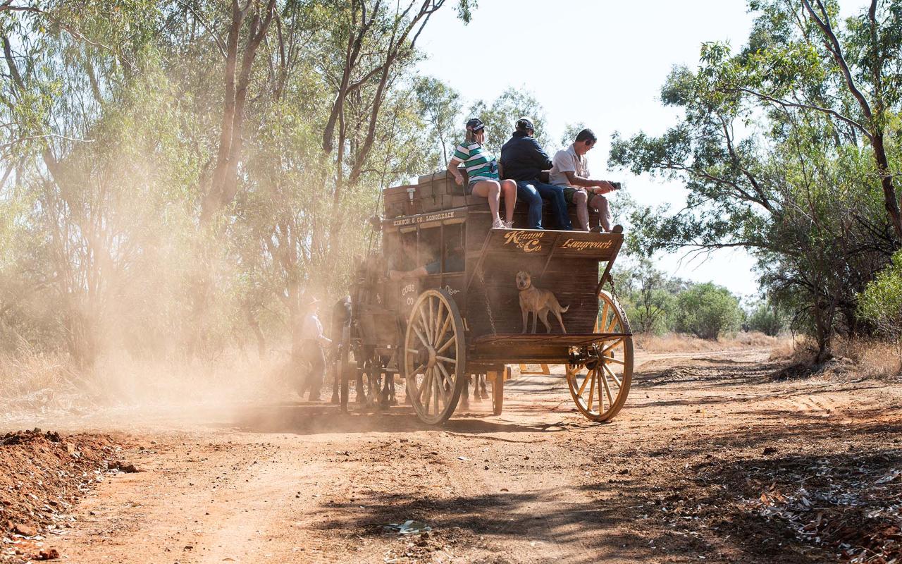Outback Pioneers Cobb & Co Stagecoach Experience