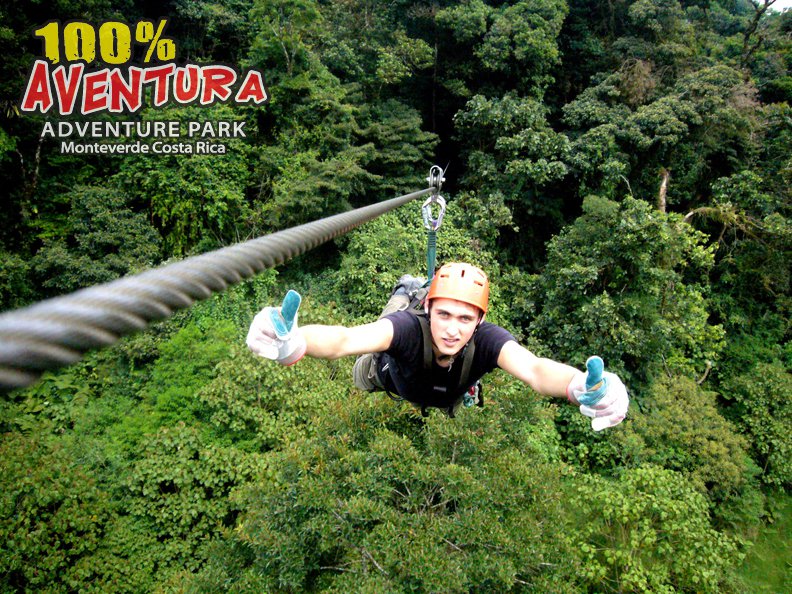 100% Aventura Canopy ( Zip Line) - Camino Verde Tours Reservations
