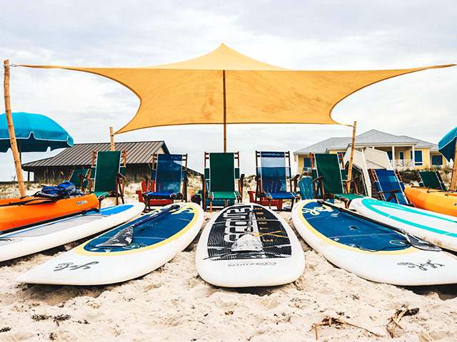 Beach Pole Canopy - ibeachservice Reservations