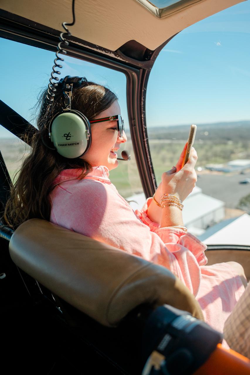 Fredericksburg Texas Private Helicopter Wine Tasting Tour